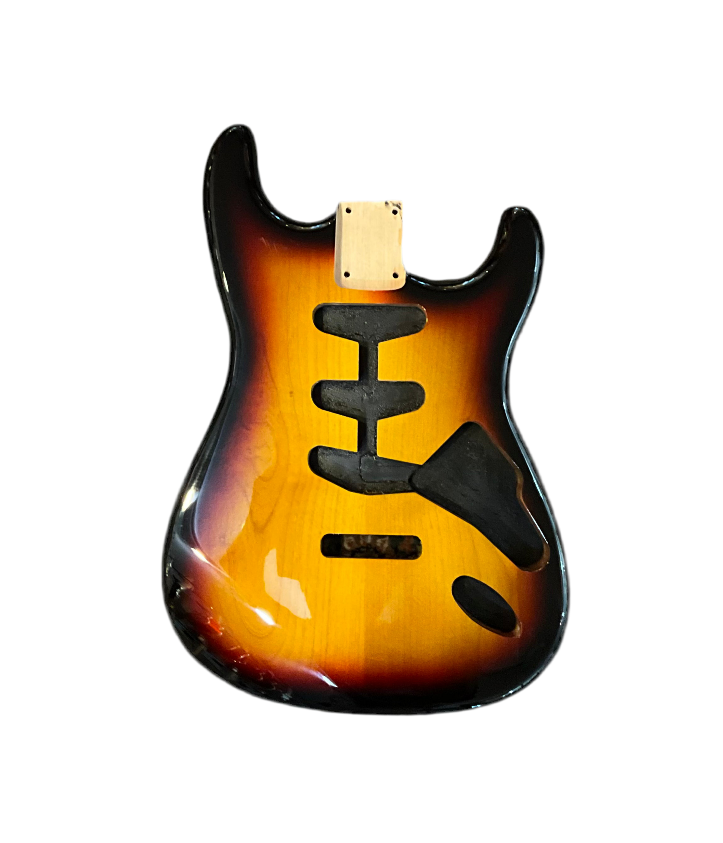 FGC Strat Style Body 3 Color Burst – Galveston Guitar Lounge