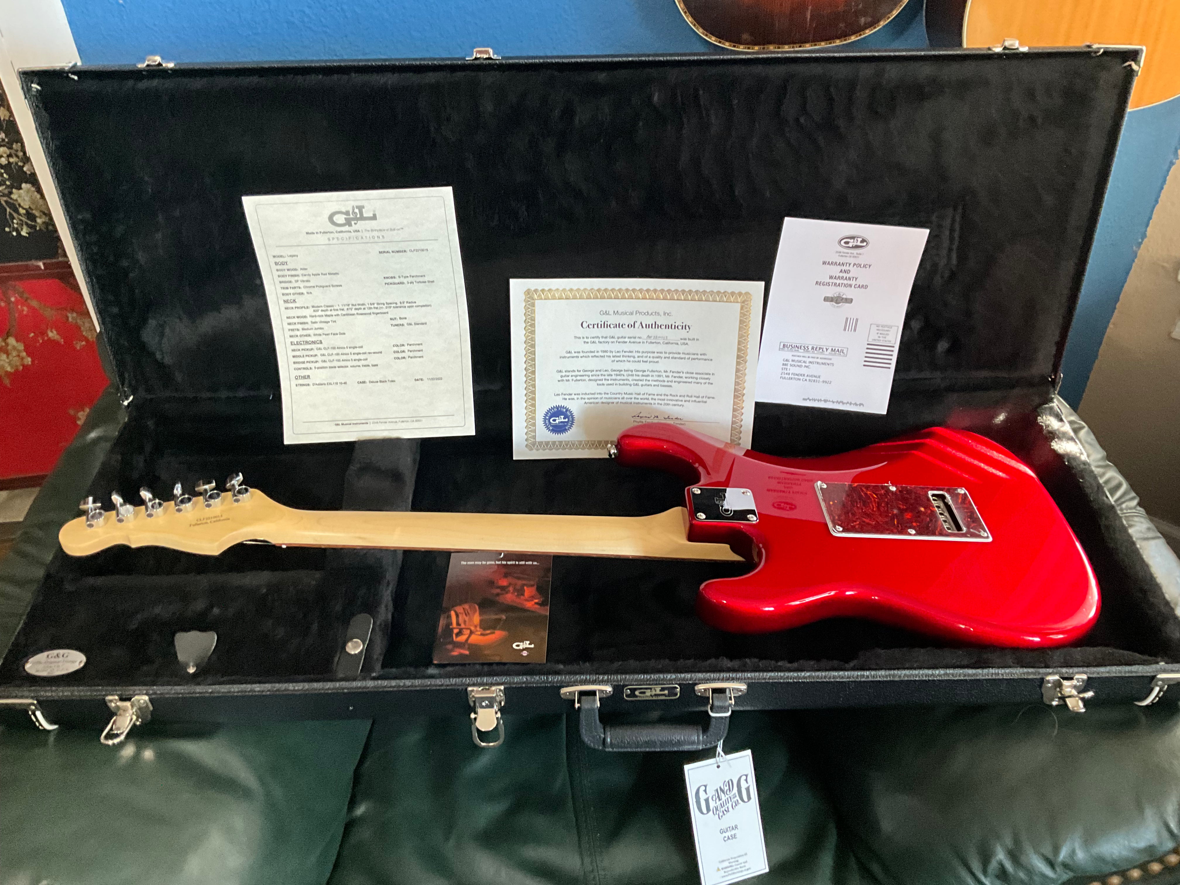 G&L USA Legacy Strat – Galveston Guitar Lounge